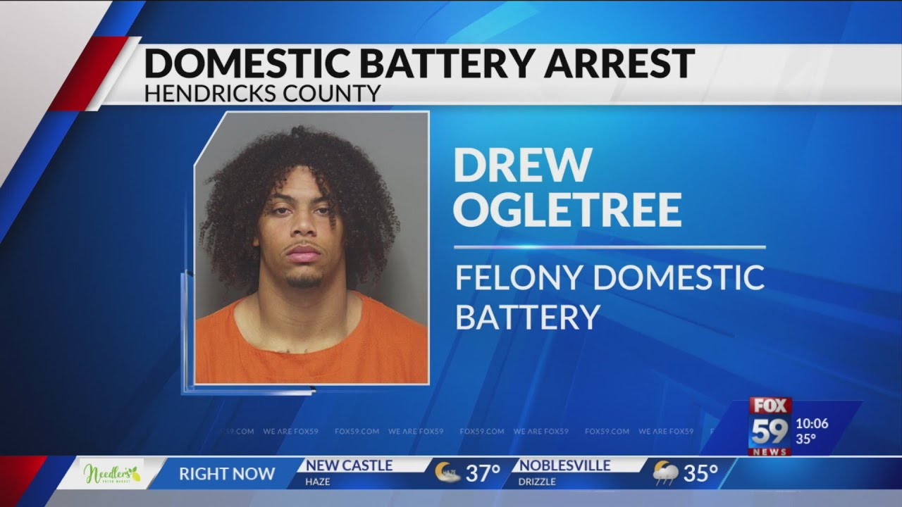 Indianapolis Colts tight end Andrew Ogletree arrested in Hendricks ...