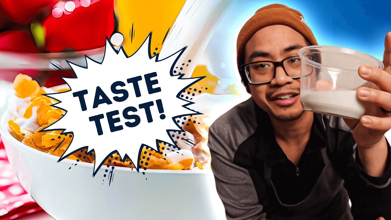 Vegan Milk Taste Test: Cereal Edition - YouTube