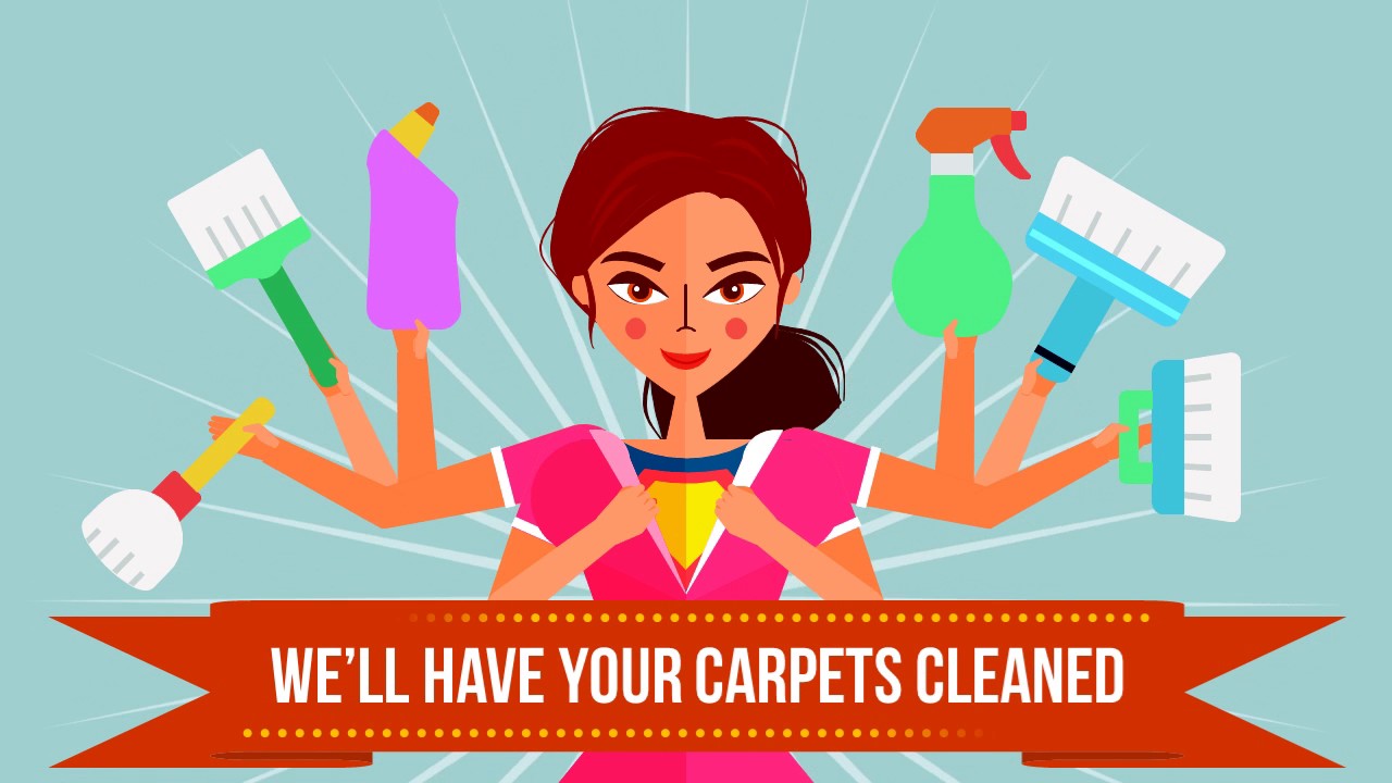 Carpet Cleaner Animated - YouTube