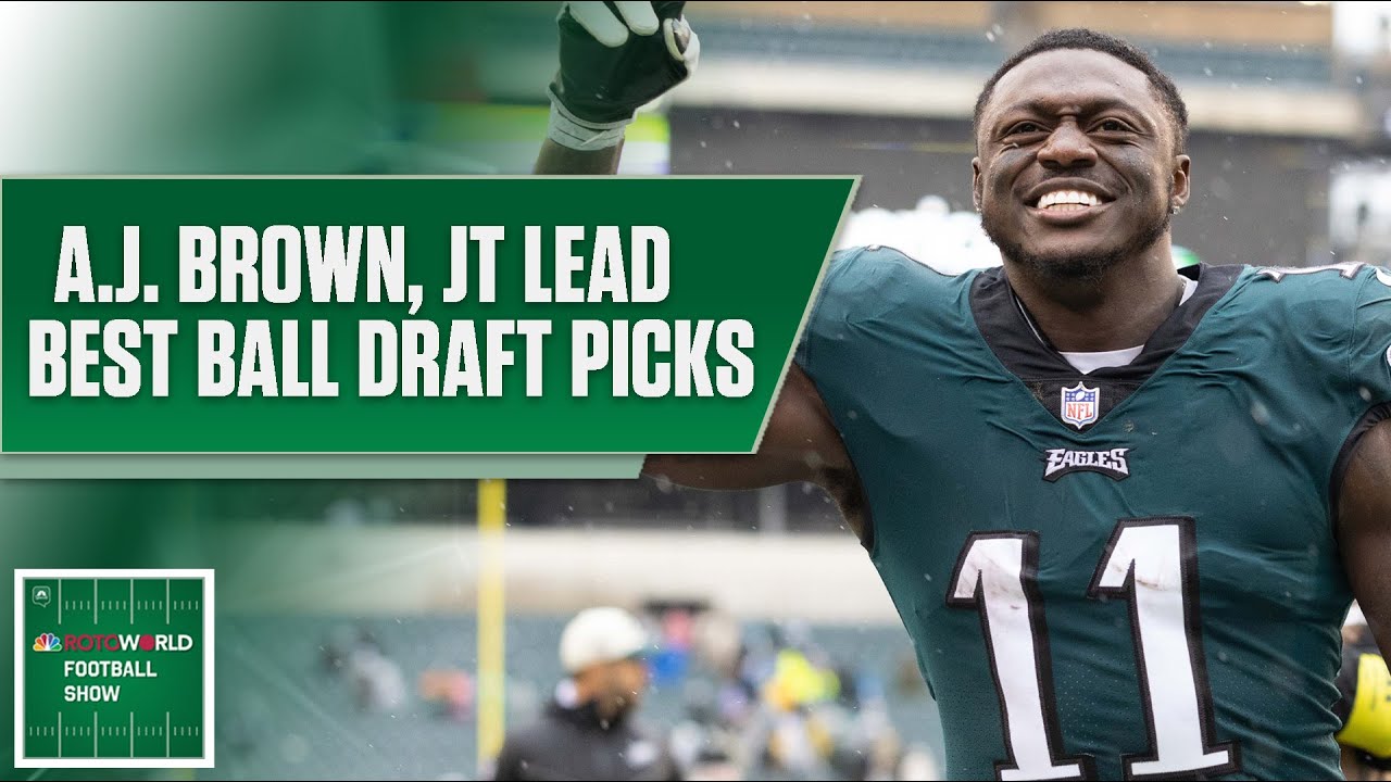 A J Brown Jonathan Taylor Lead Live Best Ball Draft Picks Rotoworld A J Brown Jonathan Taylor Lead Live Best Ball Draft Picks Rotoworld