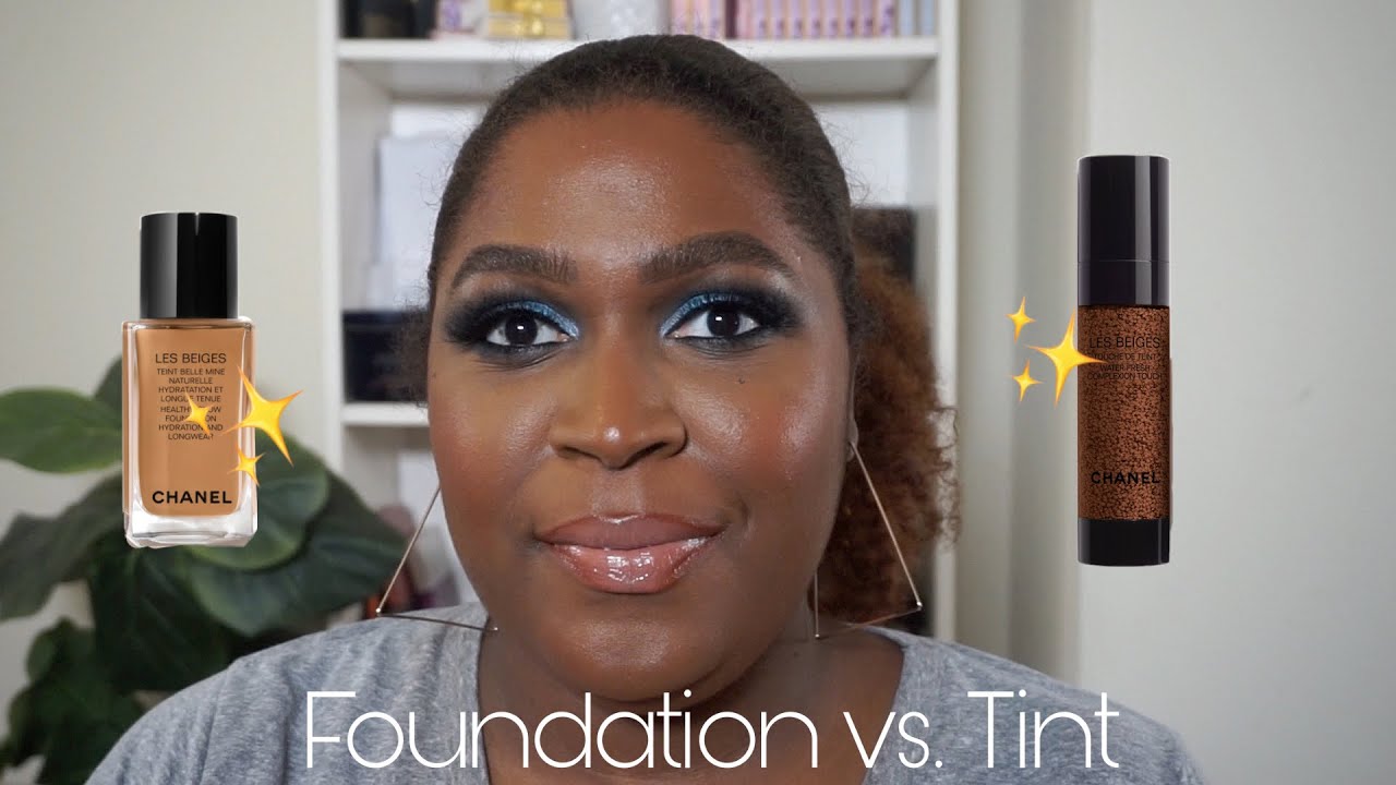 Chanel Les Beiges Healthy Glow Foundation vs. Water-Fresh Complexion ...