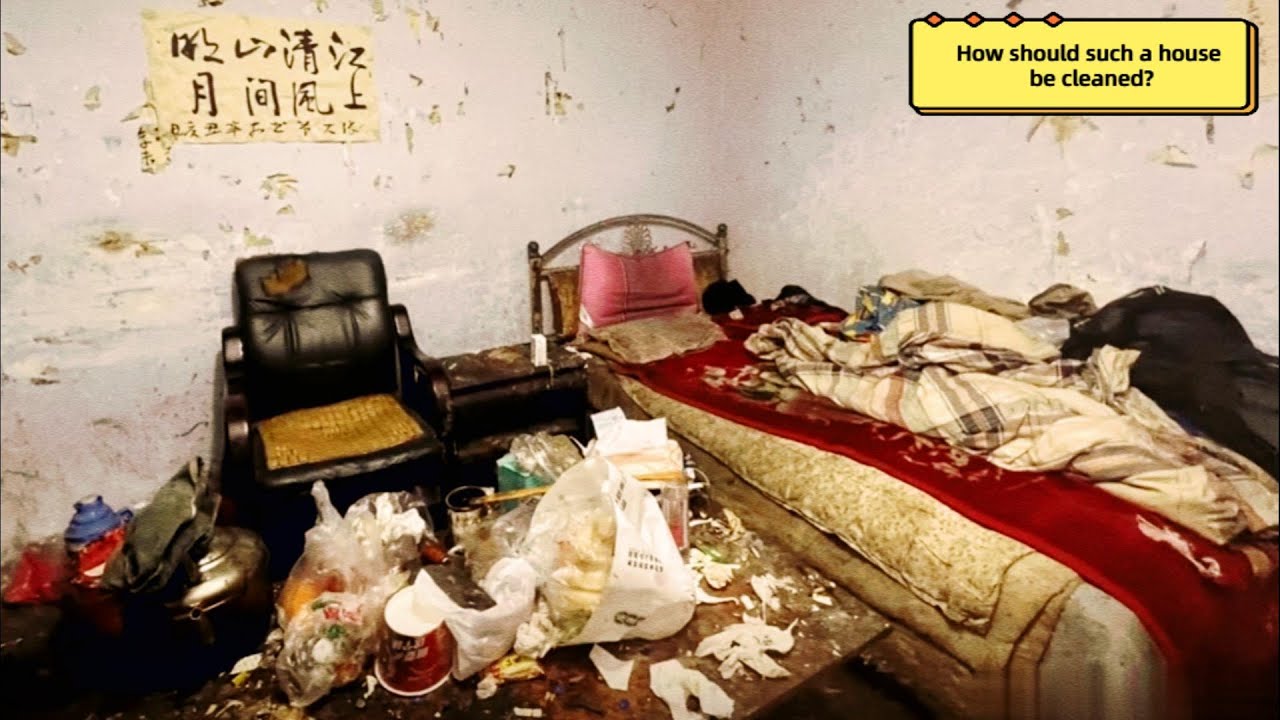 Deep cleaning!I bet this is the dirtiest house on youtube！ - YouTube