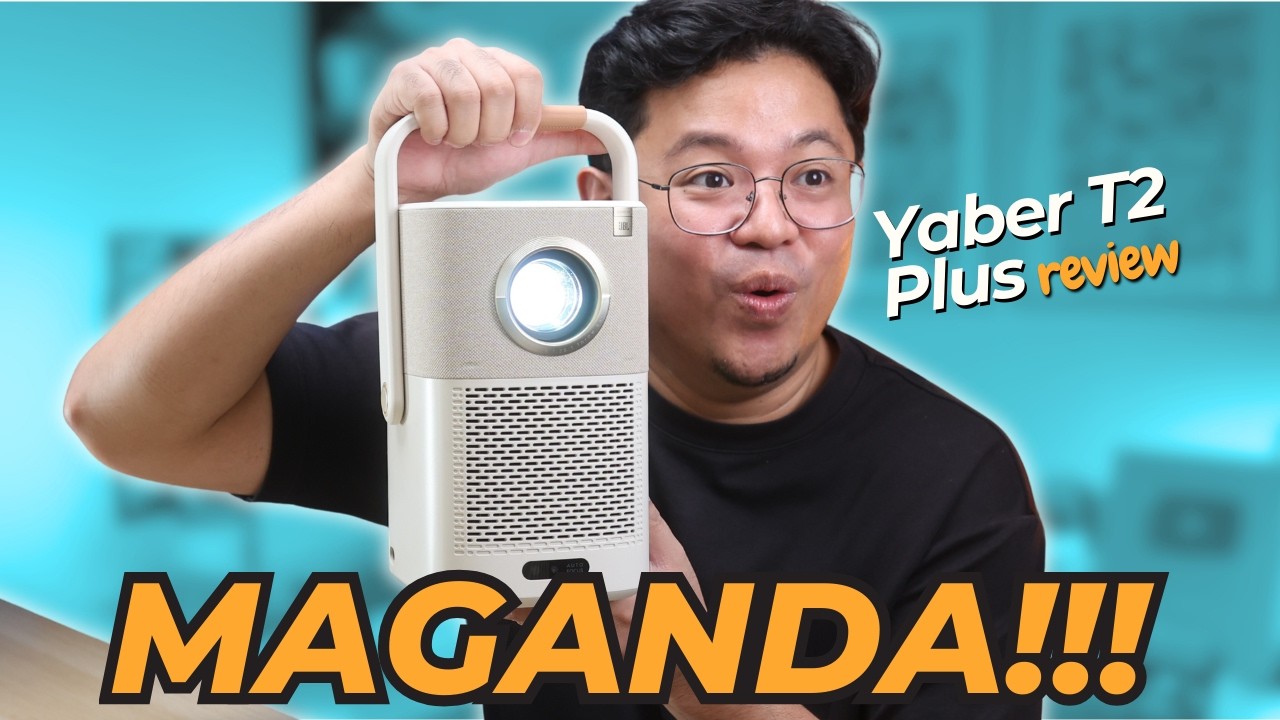 Magandang Portable Projector! Yaber T2 Plus Review - YouTube