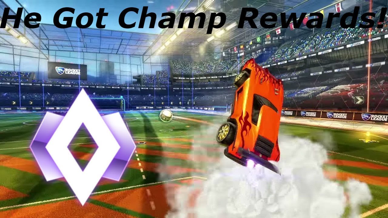 Helping Gamerguy Getting Champ Rewards in Rocket League! - YouTube