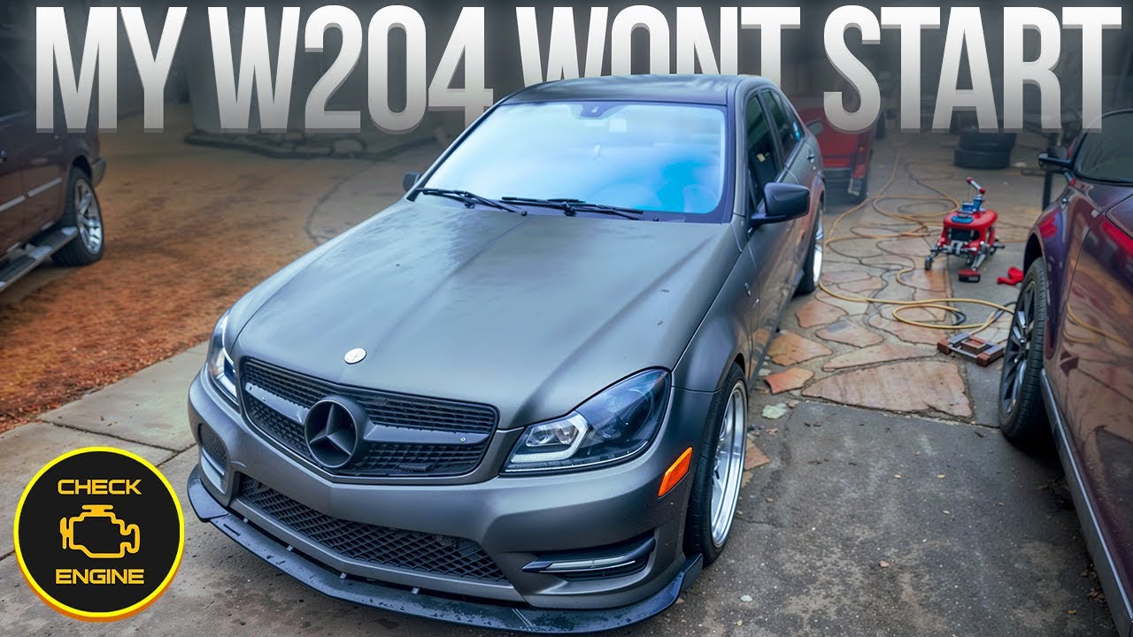 Mercedes Benz C300 C250 W204 Take Key From Ignition Message ESLRepair ...