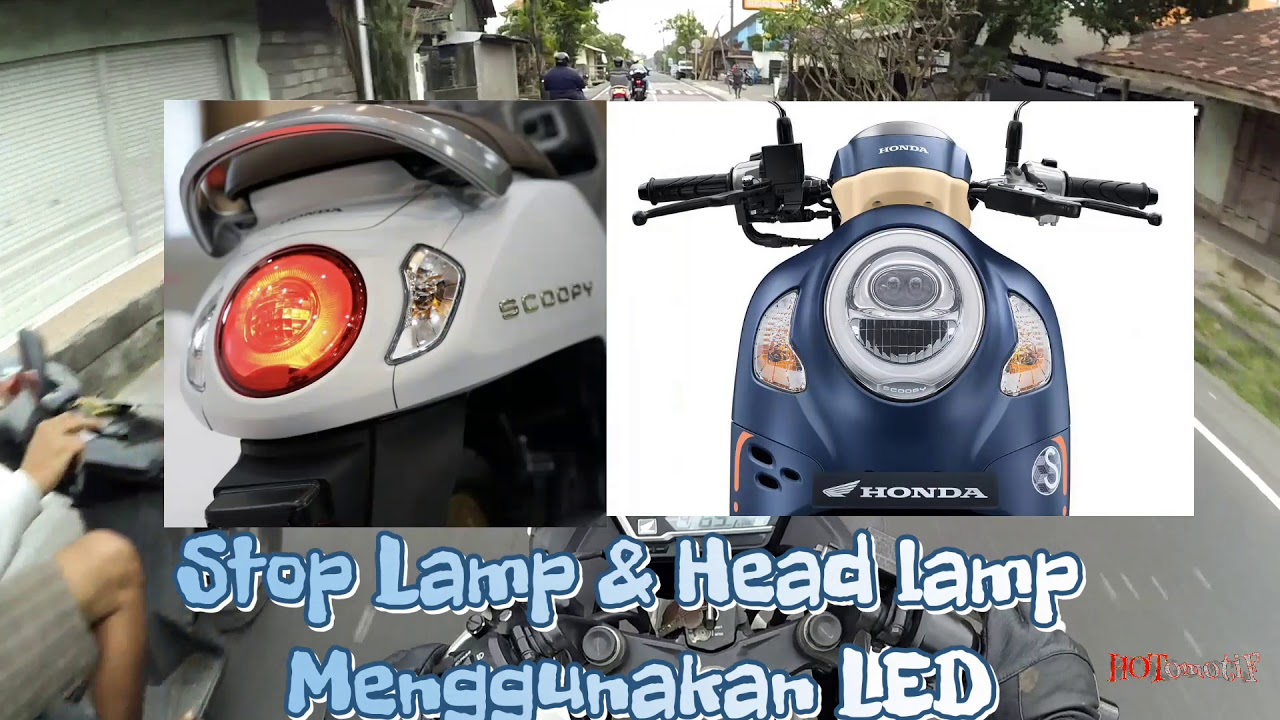 New Honda scoopy Gen.4- perubahan No.4 bikin kagettt 😂 - YouTube