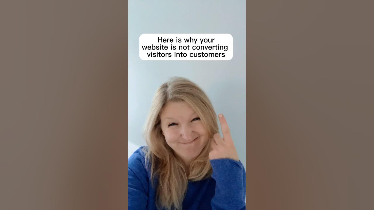 Website not converting? This could be why. - YouTube