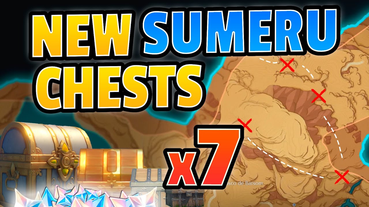 7 NEW SUMERU CHEST LOCATION!!! (Update 4.0) [Genshin Impact] - YouTube