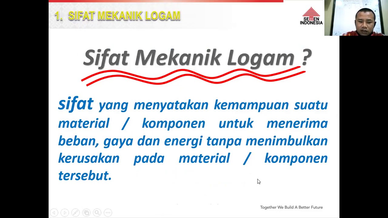 Kuliah teknologi bahan ttg sifat material logam - YouTube