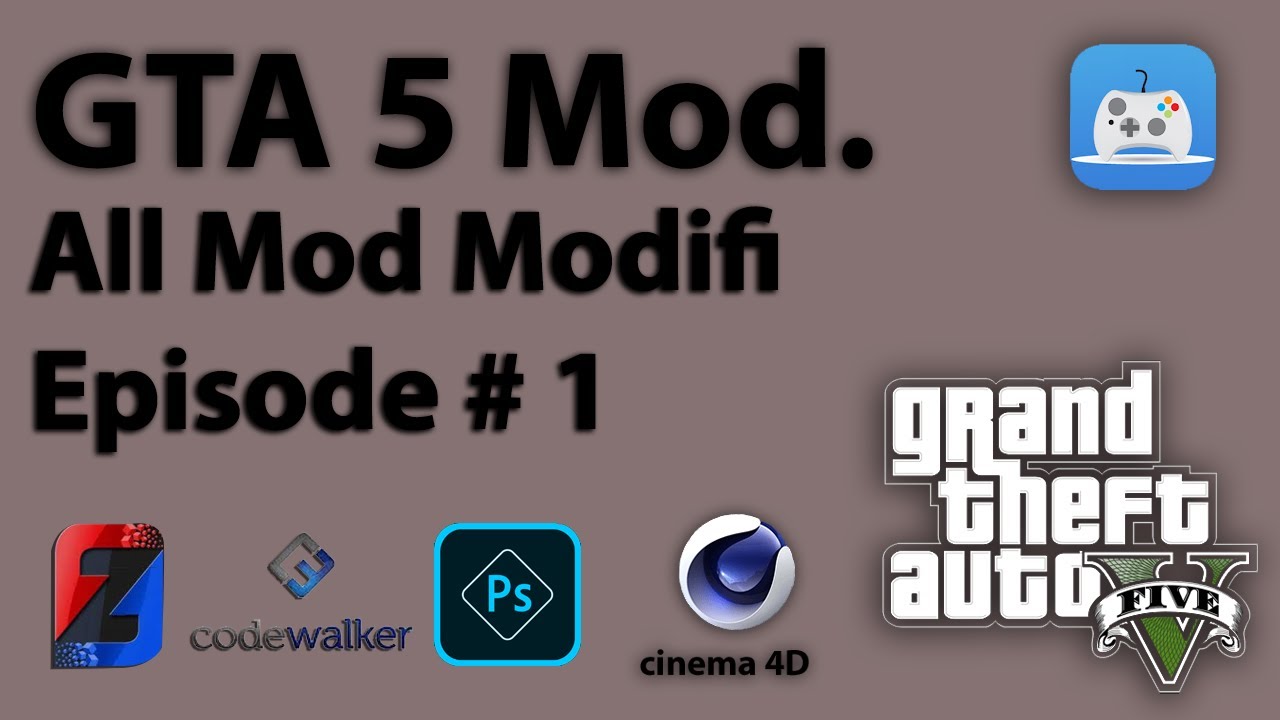 GTA 5 Mod | Zmodeler Tutorial Episode # 1 - YouTube