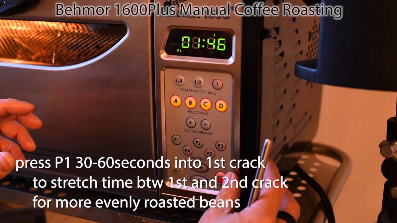 How To Home Roast Coffee with the Behmor 1600Plus 2of2 - YouTube