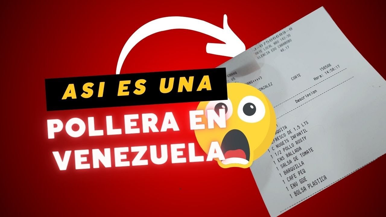 Así Es Una Pollera En Venezuela - YouTube