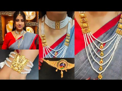 Bengali Low Price Necklace / Pearl Chik from JEWELLERY GARDEN Durgapur ...