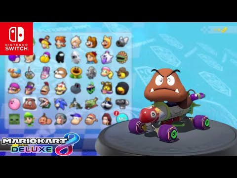 New Character Goomba Mario Kart 8 Deluxe - YouTube