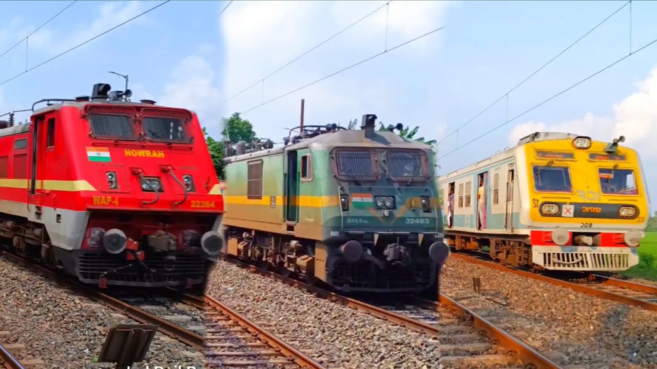 Different Types Express & Local Trains | Guwahati Kolkata Special ...
