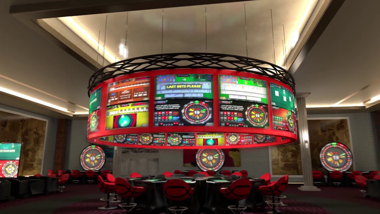 3D PreViz Rendering of 360 Casino LED Display - YouTube