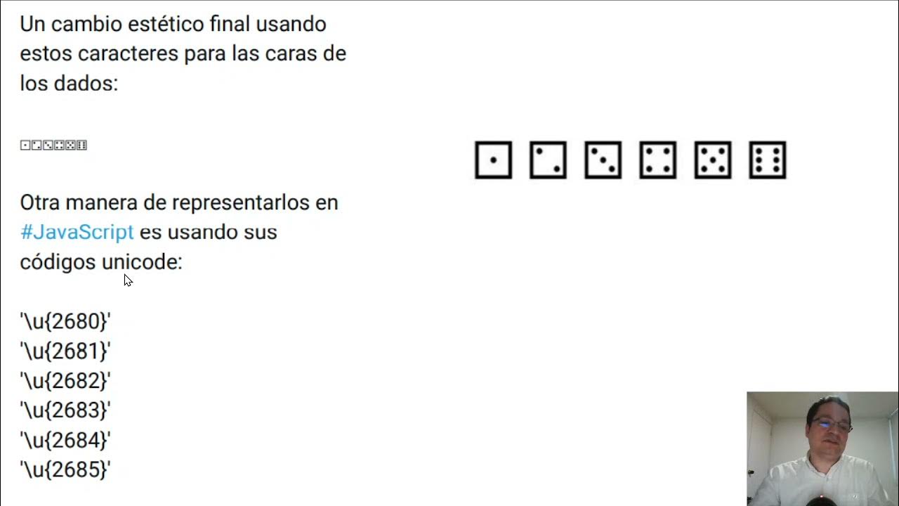 Programación desde cero, video 27 de 29. Emojis, emoticones y ...