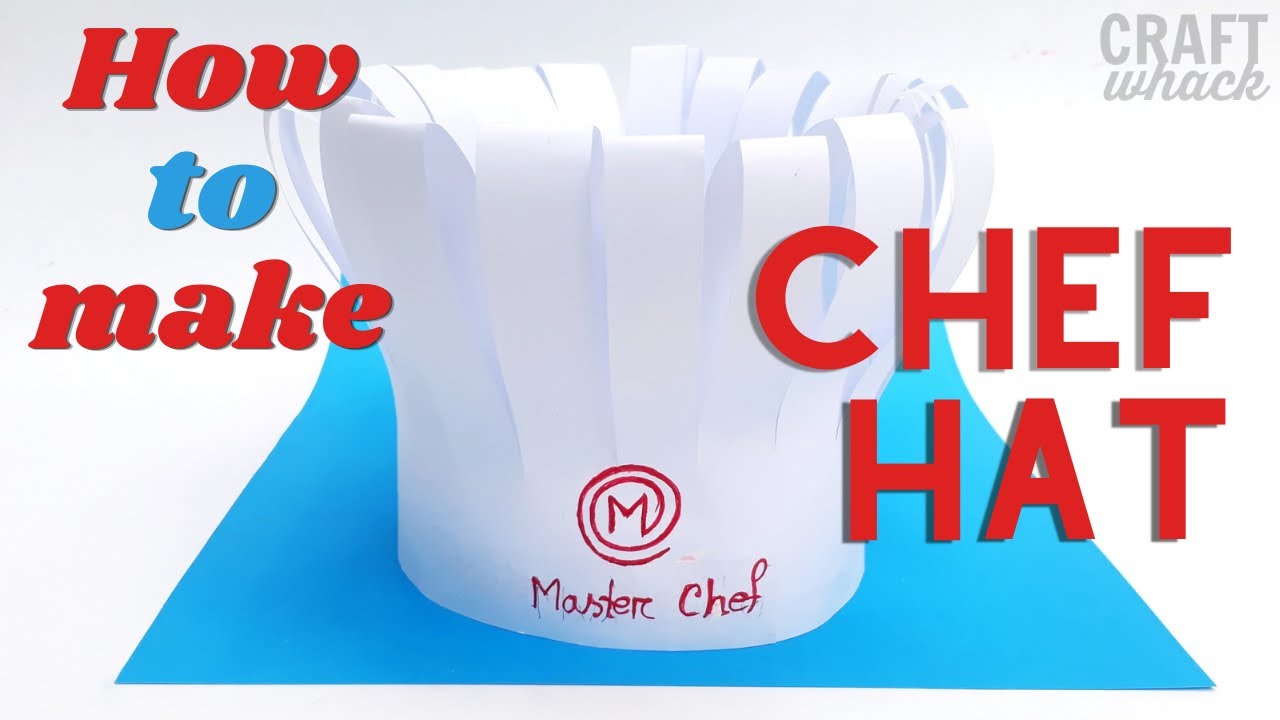 DIY Chef Hat - Craftwhack - YouTube