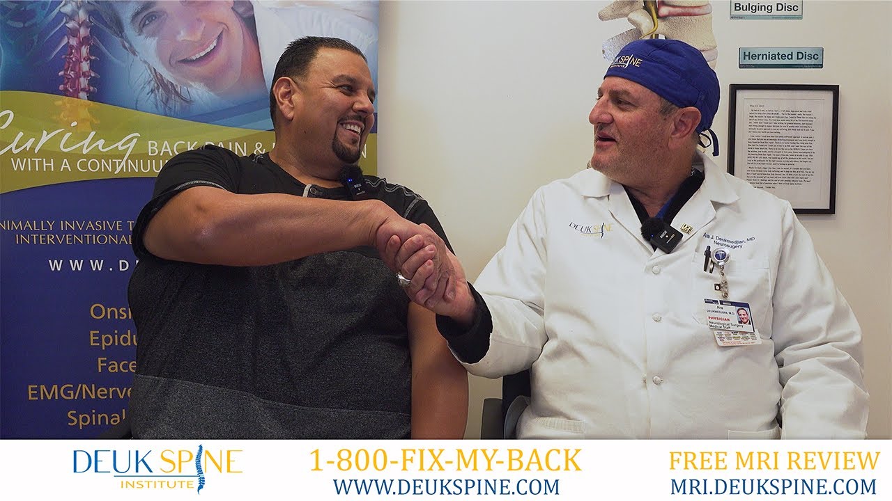 Patient From California Has 30+ YEARS of Back Pain CURED!!! | Deuk ...