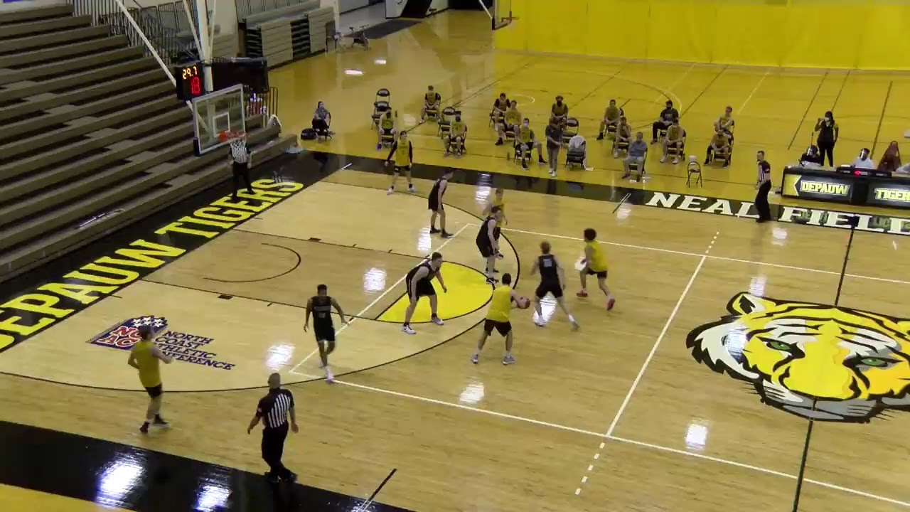 DePauw Men's Basketball Scrimmage vs. Anderson University - YouTube