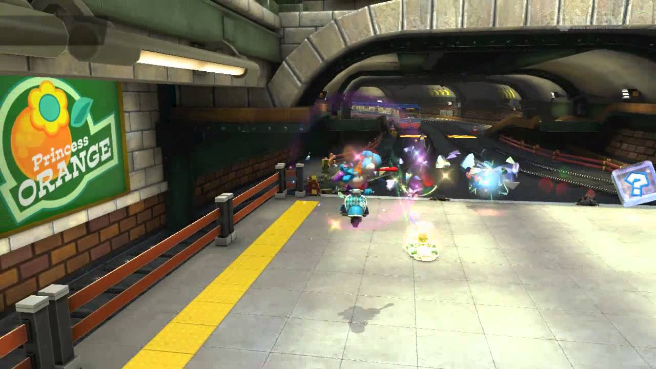 Wii U - Mario Kart 8 - Super Bell Subway - YouTube