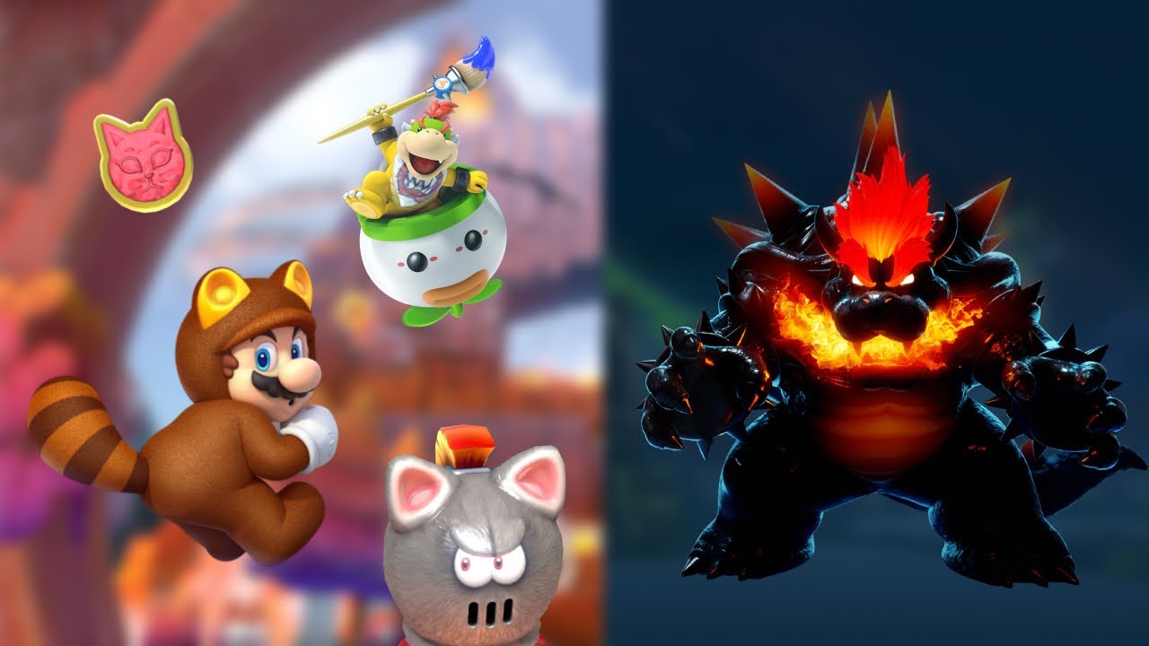 Bowser's Fury Part 3- Exploring the New Lava Area & Defeating Fury ...