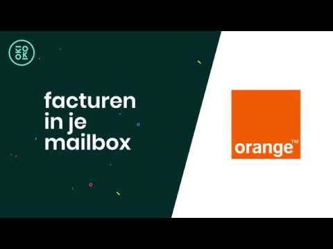Hoe Orange facturen in je bedrijfsmailbox ontvangen - YouTube