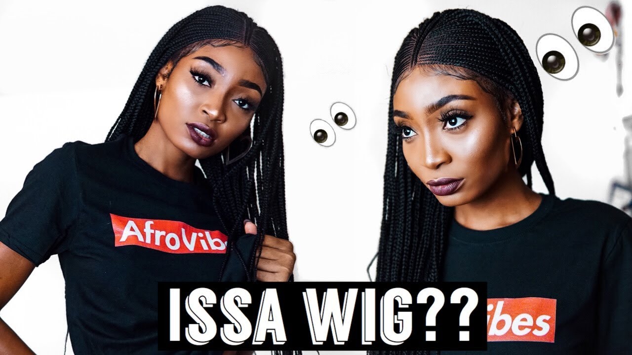 MOST REALISTIC BRAID WIG | SENSATIONNEL FULANI WIG| Miss.Cameroon - YouTube