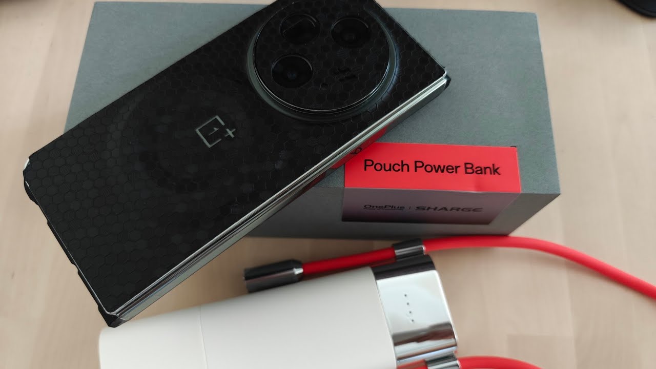 Sharge X OnePlus - 3-in-1 solution of power bank - YouTube