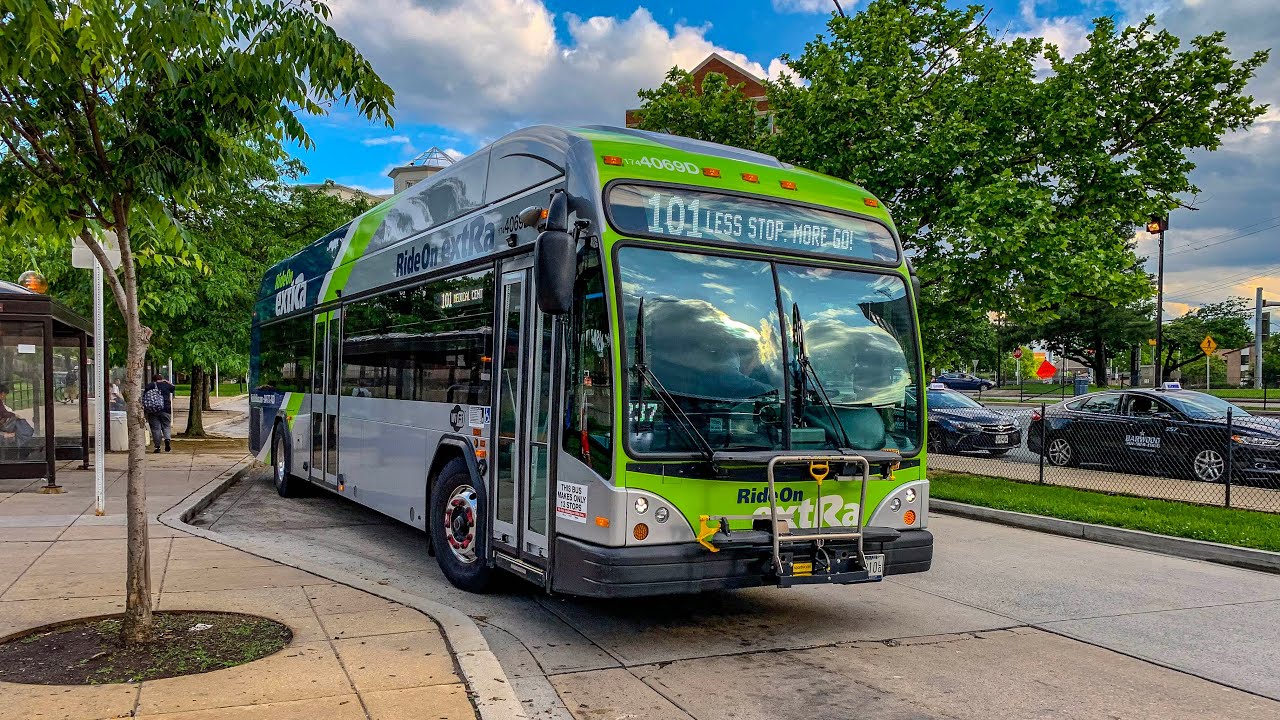 Montgomery County Transit Ride On extRa 2017 Gillig Low Floor BRT Plus ...