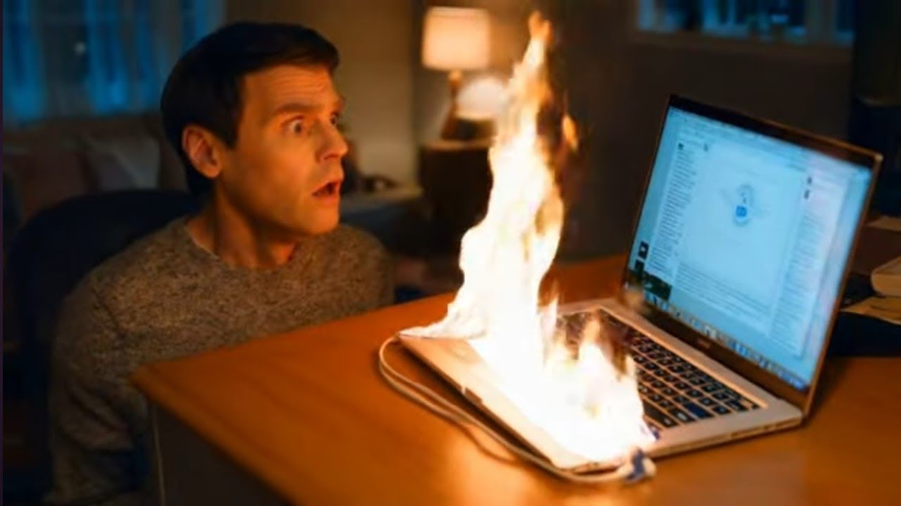 Disaster Strikes: Coffee Destroys Laptop in Seconds! - YouTube