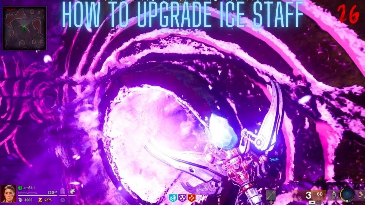 HOW TO UPGRADE THE ICE STAFF (THE TOMB BO6 ZOMBIES) - YouTube
