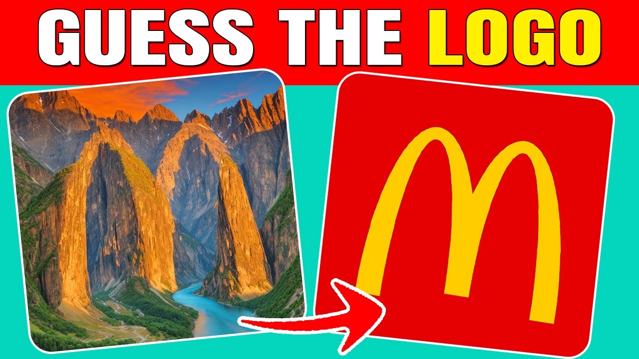 Guess the Hidden LOGO by ILLUSION🍔🌭🍕 Easy, Medium, Hard levels Logo ...