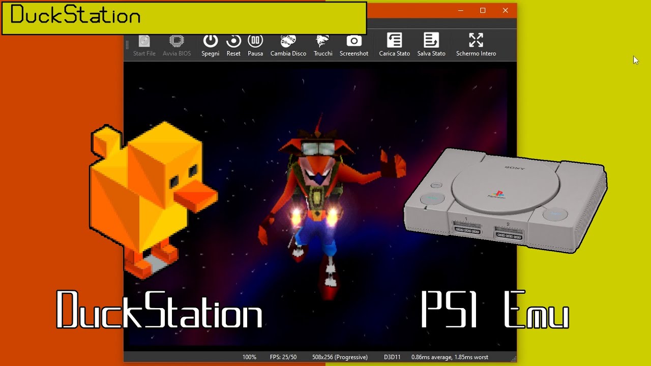 Emulatore PS1 su PC con DuckStation [TUTORIAL RAPIDO] - YouTube