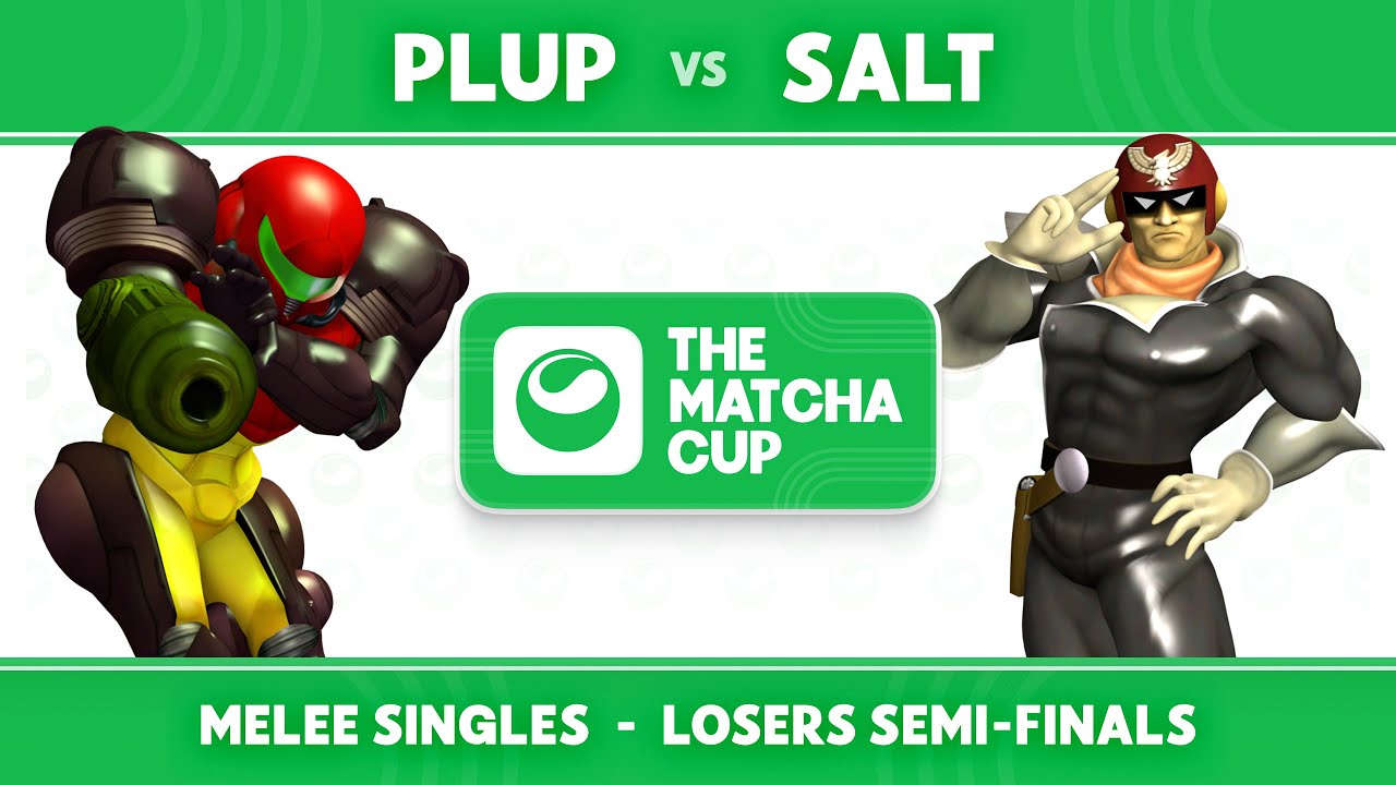 🍵Matcha Cup: West Coast | Plup (Samus) vs Salt (Falcon) | SSBM Melee ...