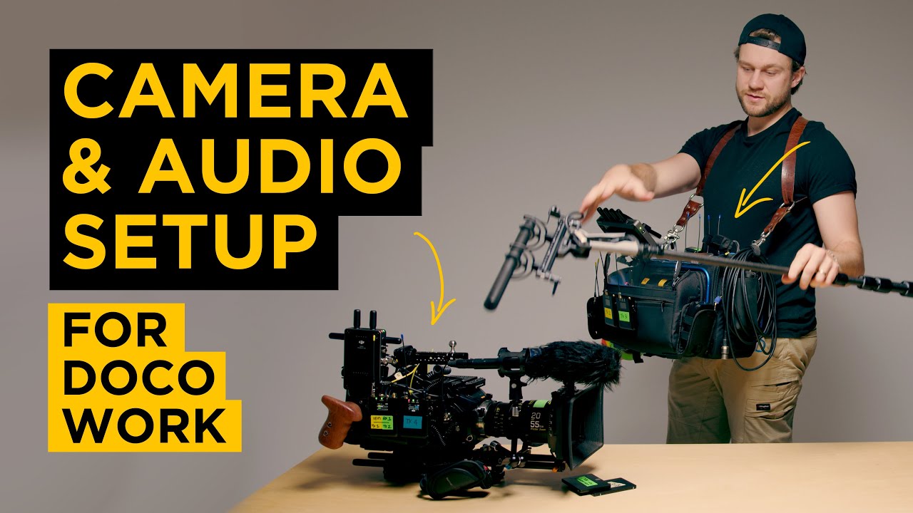 Camera Rig and Audio Bag Setup for Documentary Shoots - Orca 332 ...