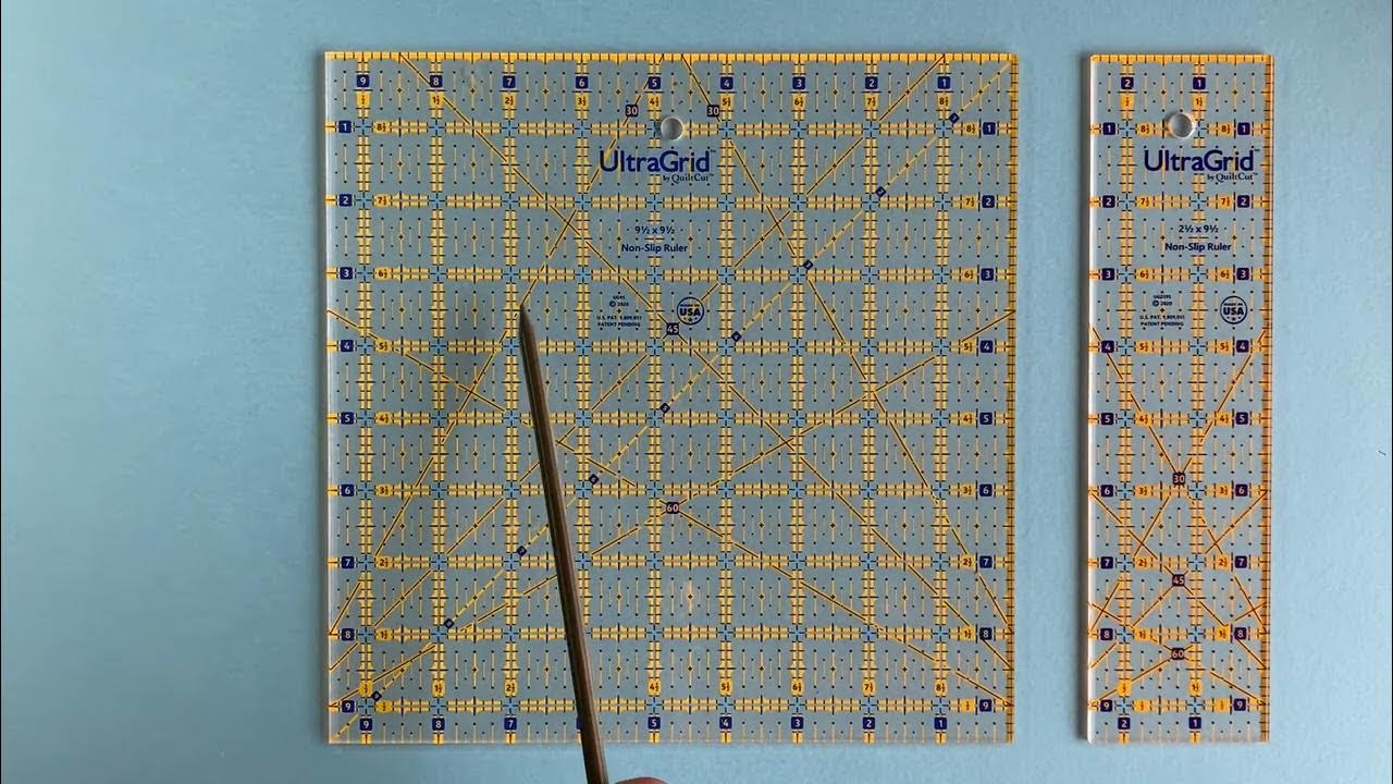 Ultragrid Rulers By Quiltcut Youtube