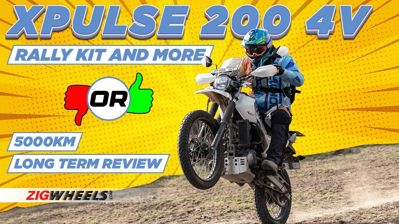 Hero XPulse 200 4V 5000km Report - Rally Kit And Accessories Make It ...