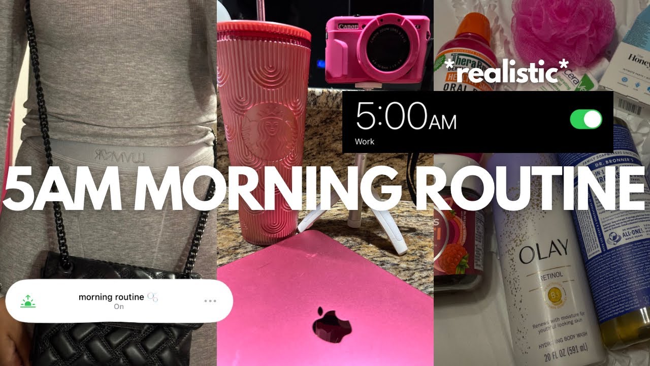 my *REALISTIC* 5am winter morning routine ⋆꙳• * | vlogmas day 1 - YouTube