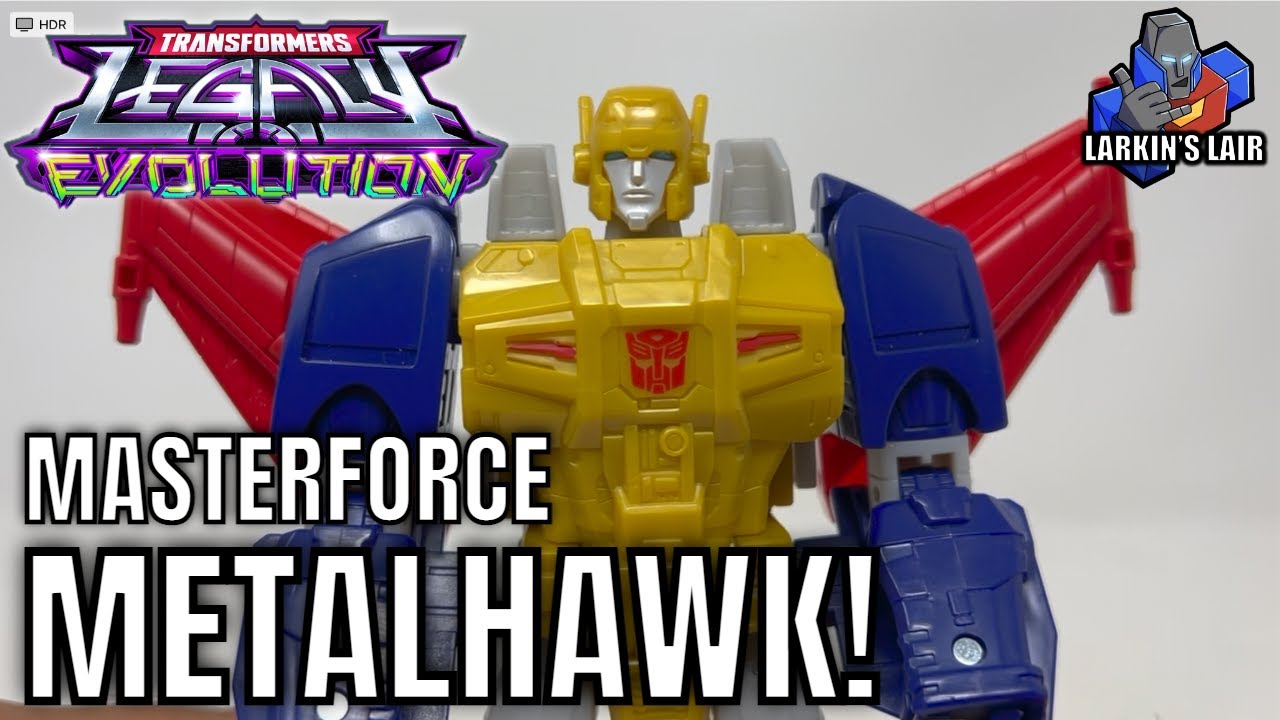 Transformers Legacy Metalhawk Review, Larkin's Lair - YouTube
