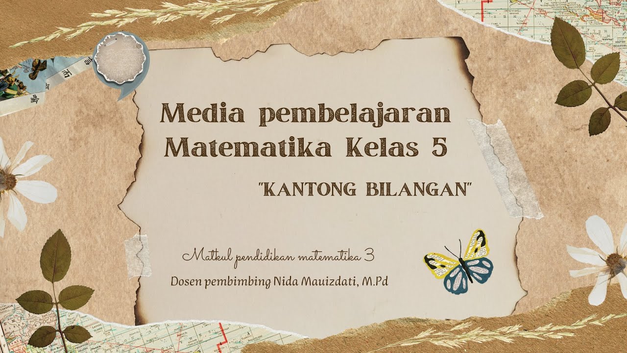 Media Pembelajaran Matematika SD/MI "Kantong Bilangan" - YouTube