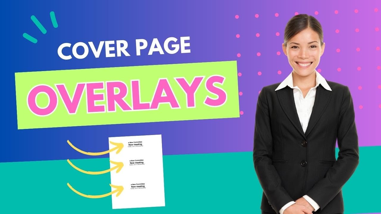 Administration Cover Page Overlays - YouTube