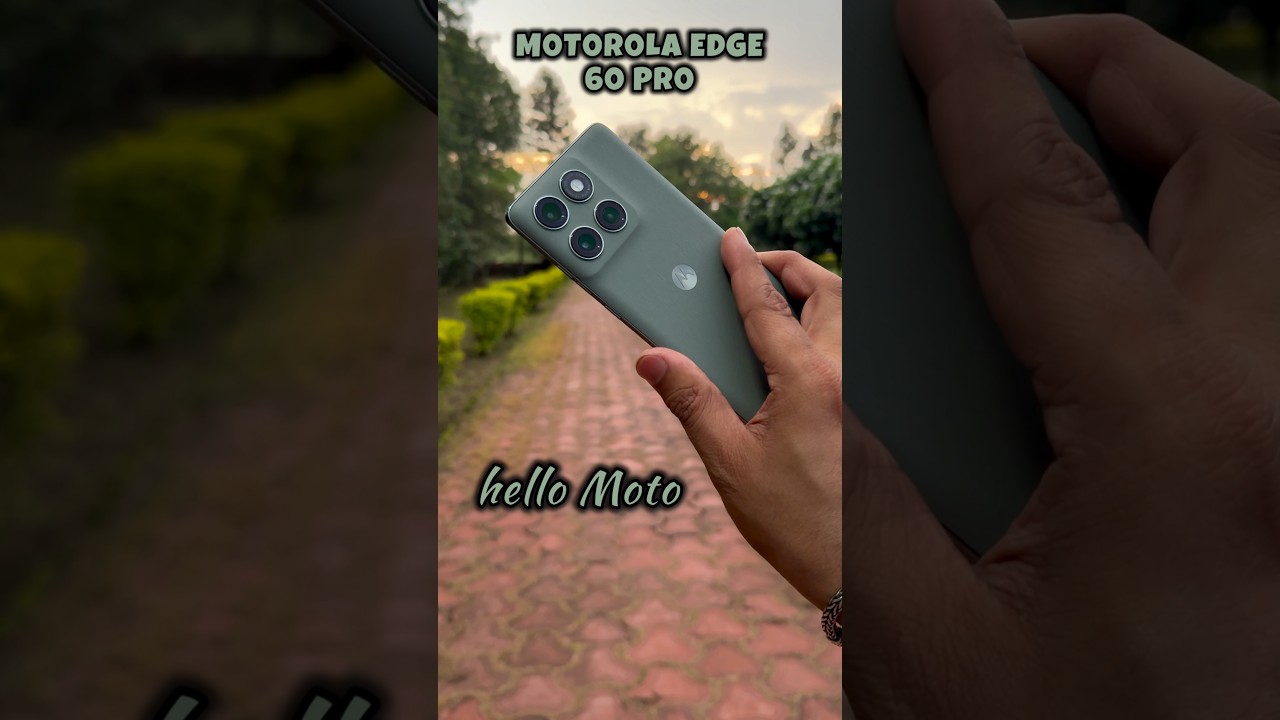 Motorola Edge 60 Pro Video Stabilization Test