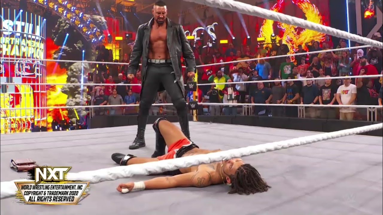 Dijak (Ex Dominik Dijakovic) regresa a NXT y ataca Wes Lee - WWE NXT 22 ...