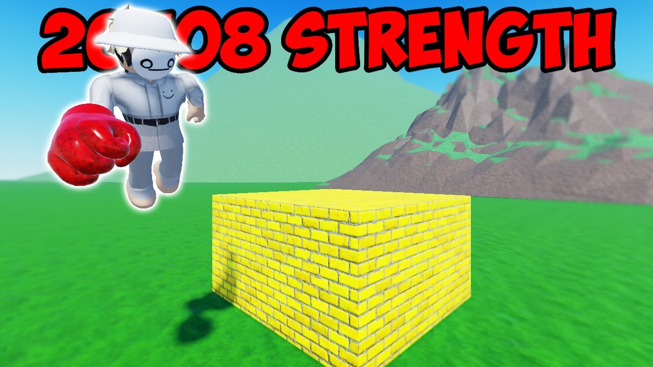 Got 26,108 Strength in Roblox Punch Wall Simulator! - YouTube
