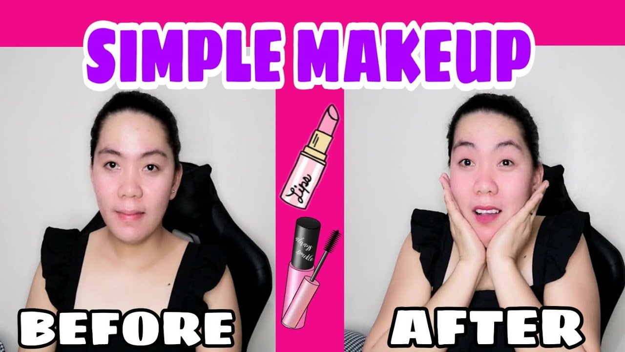 SIMPLE MAKEUP /TUTORIAL - YouTube