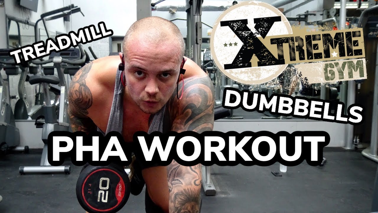 PHA Workout | PHA Training using a TREADMILL and DUMBBELLS! - YouTube
