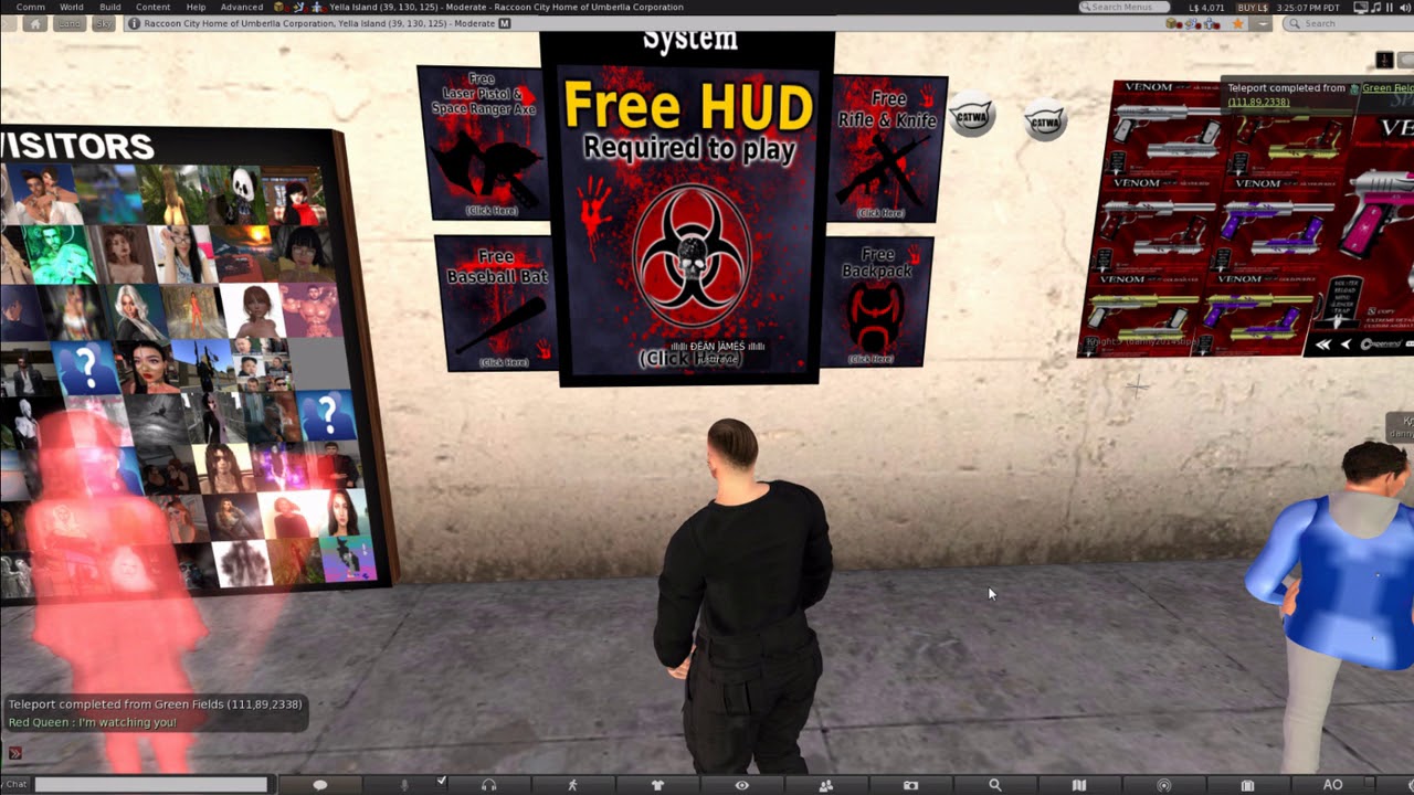 Killing Zombies in SecondLife - YouTube