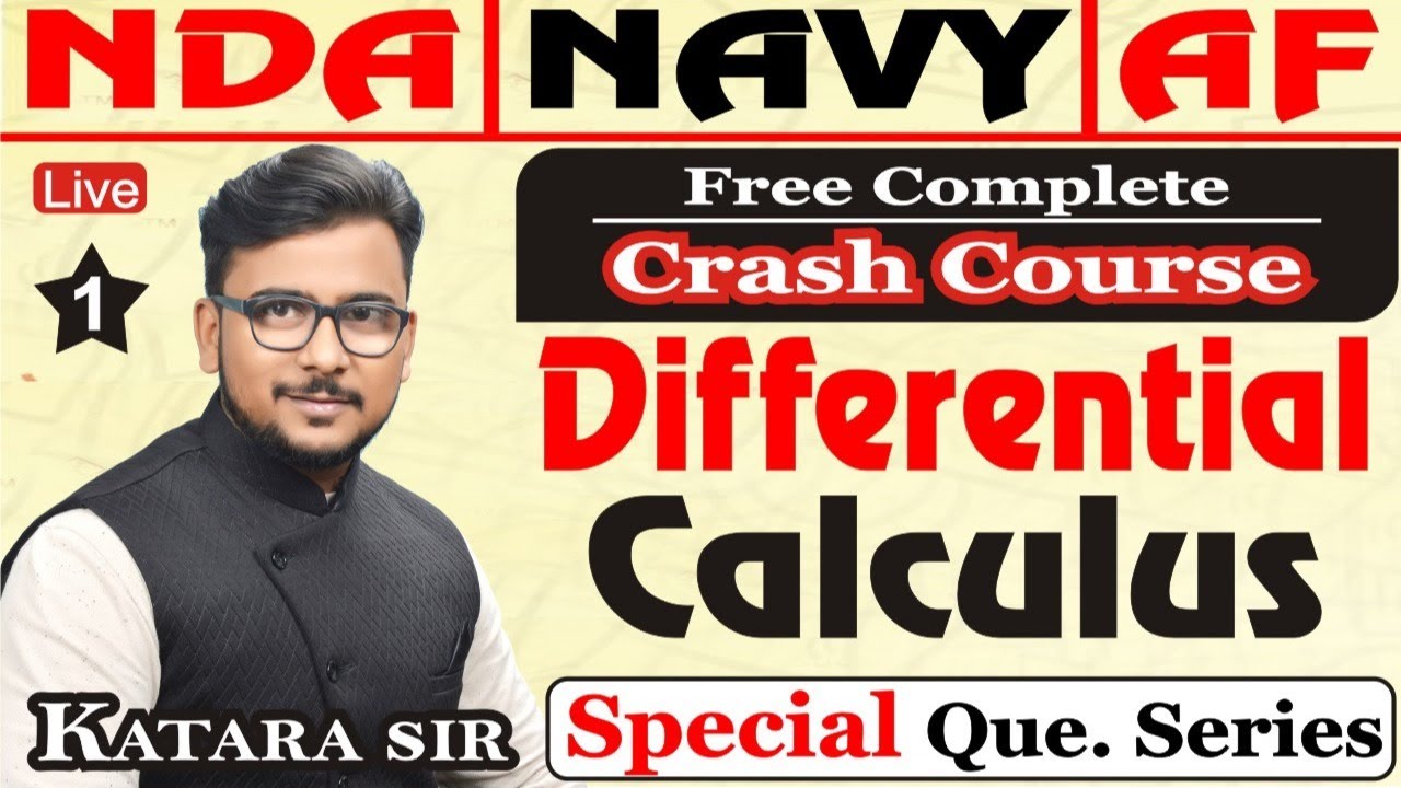 Differential Calculus Crash Course L-1 For Nda, Air Force, Navy, By ...