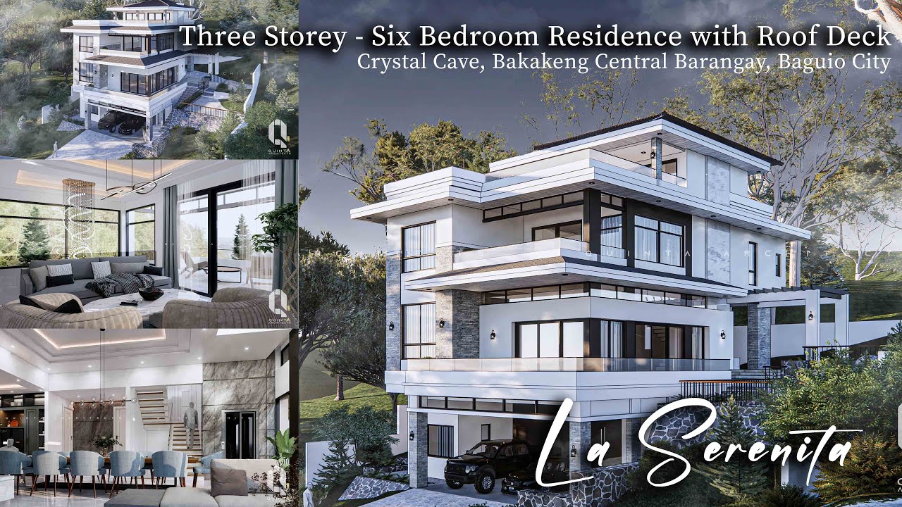 LA SERENITA - Three Storey - Six Bedroom Residence with Roof Deck ...